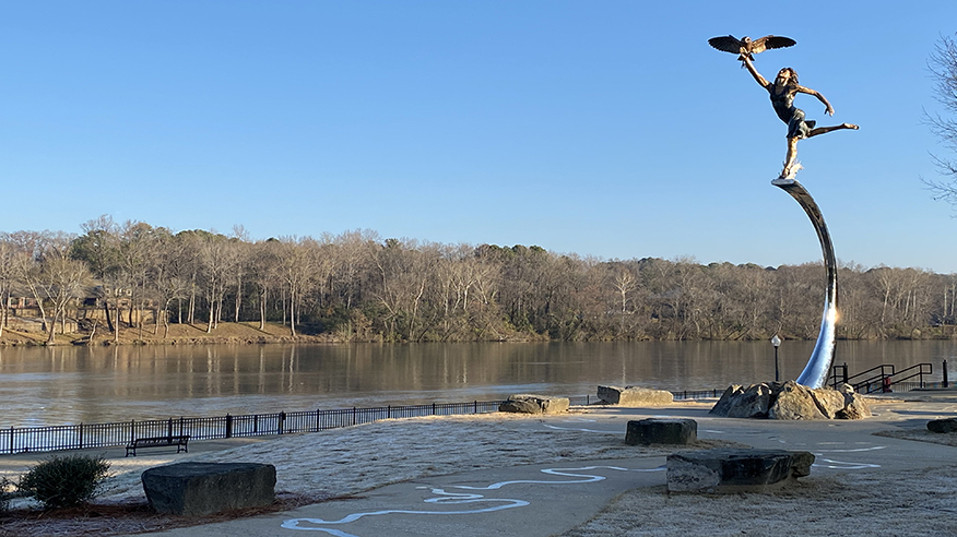 Bicentennial Sculpture at Manderson Landing – Building Bama | The ...
