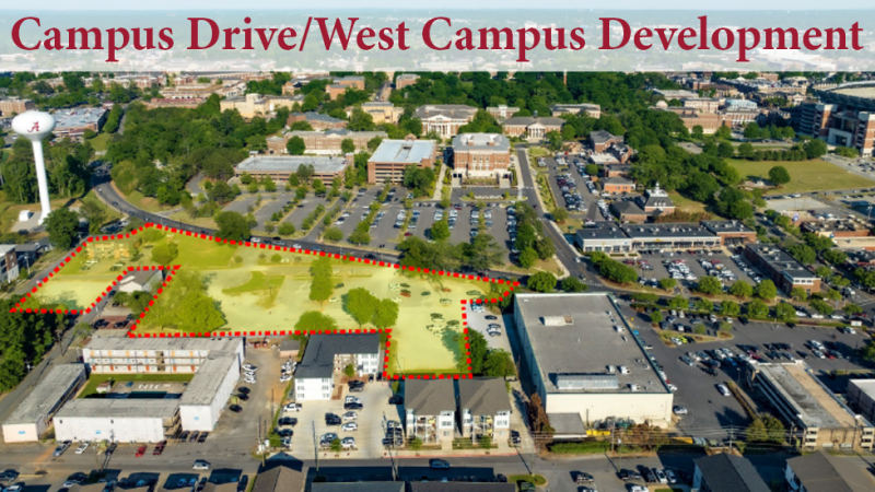 West Campus Development | Building Bama