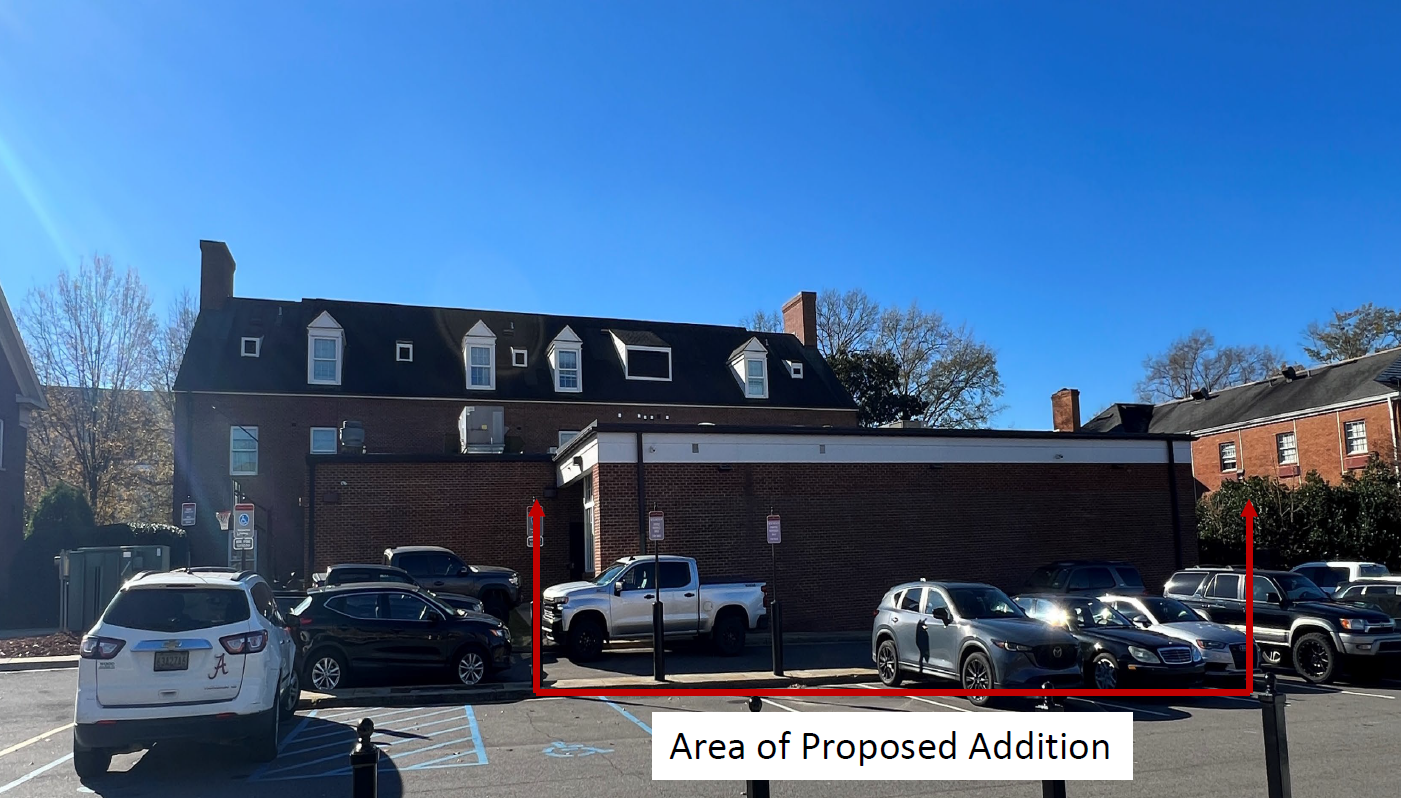 Beta Theta Pi Rear Addition – Building Bama | The University of Alabama